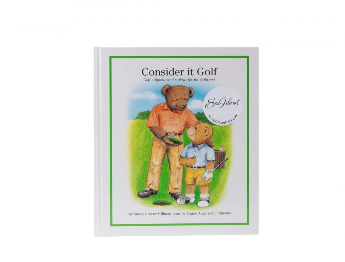 Consider It Golf Children's Book – Sea Island Shop